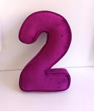 Number Pillow - Etsy