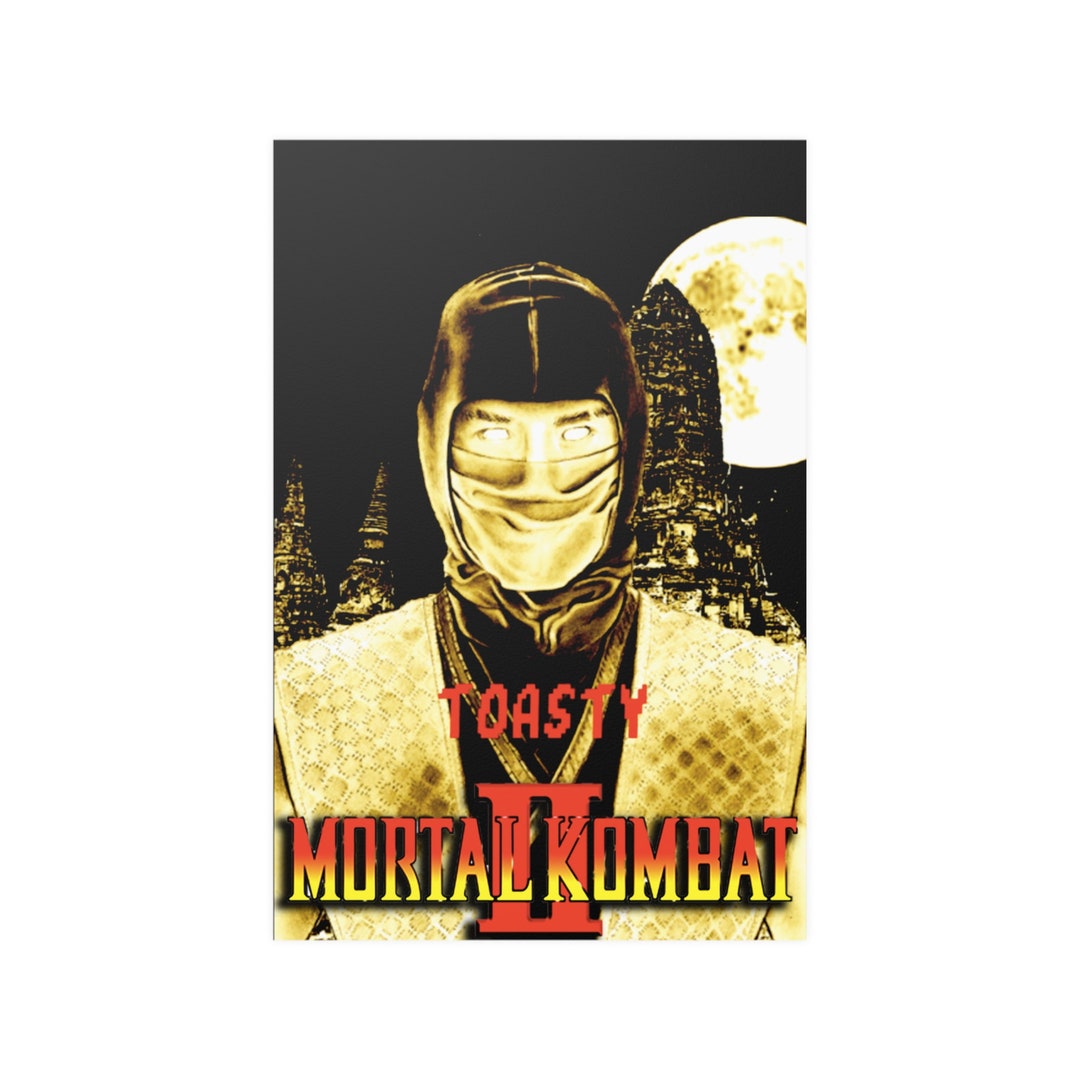 Scorpion Mortal Kombat 2 Poster 210gsm - Etsy