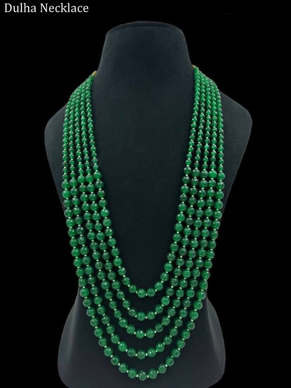 Emerald mala for groom store