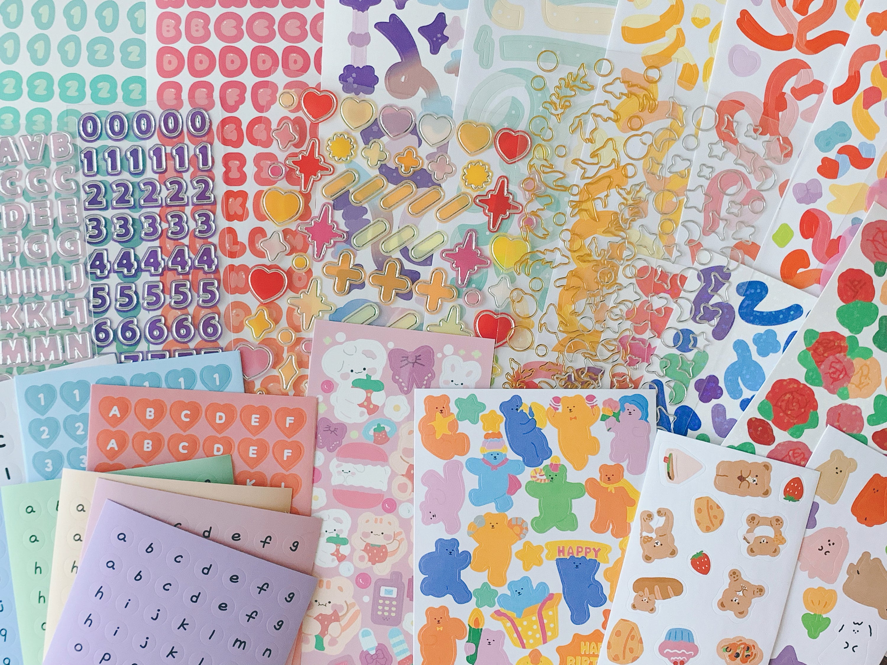 Polco Essentials Pack Korean/japanese Style Cute Sticker | Etsy