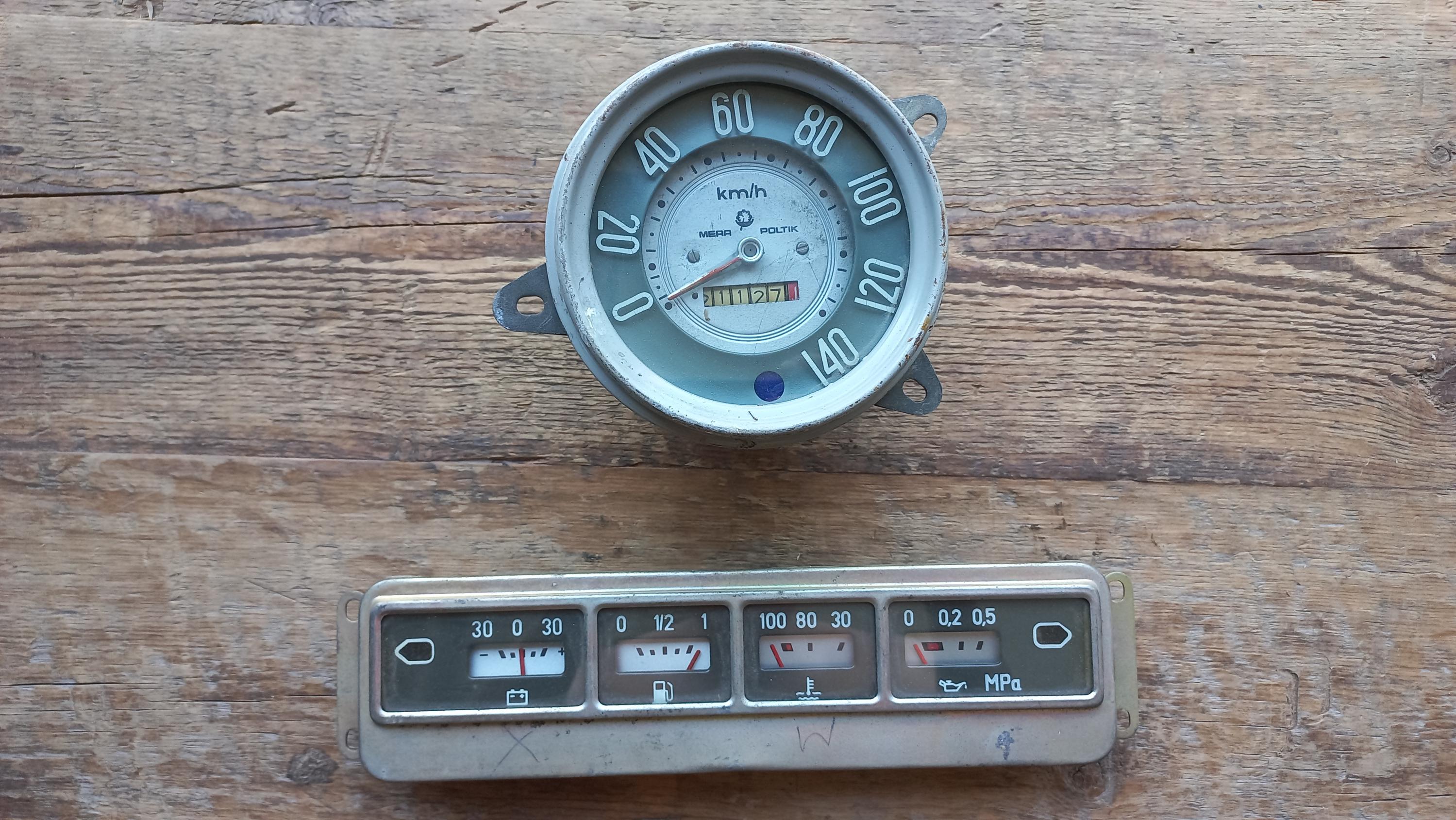 Retro Soviet Car Speedometer & Dashboard - Steampunk Decor - Etsy