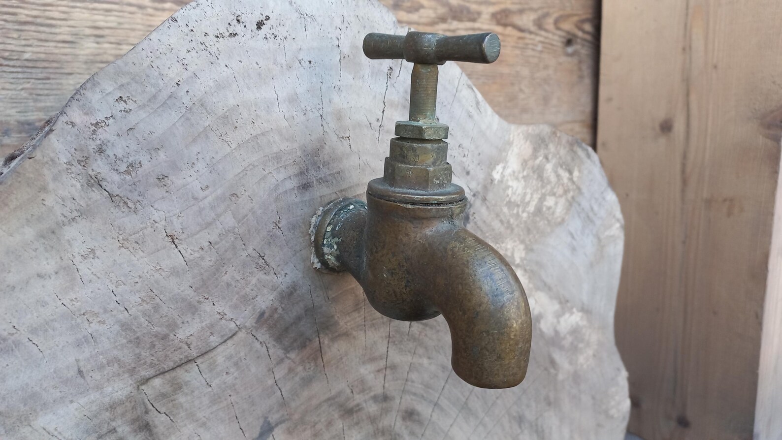 Vintage Bronze Water Tap Old Spigot Antique Water Faucet Salvaged Tap ...