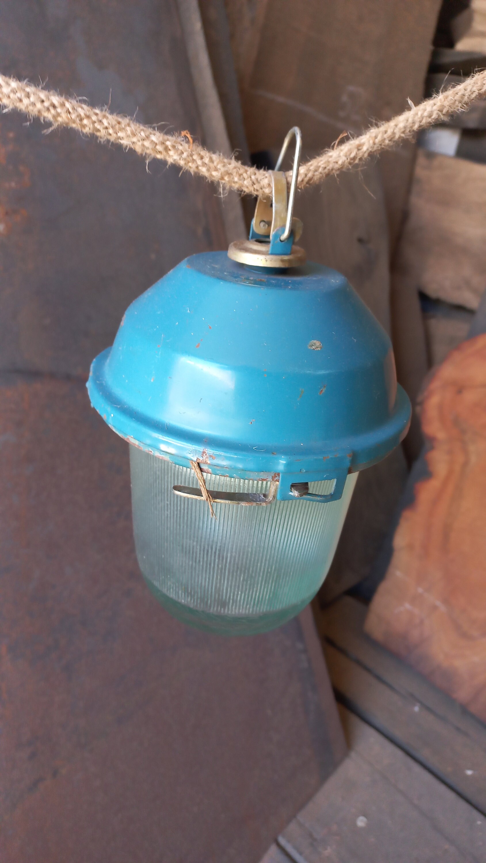 Vintage Soviet Industrial Light, Warehouse Bunker Lamp, Loft Light ...