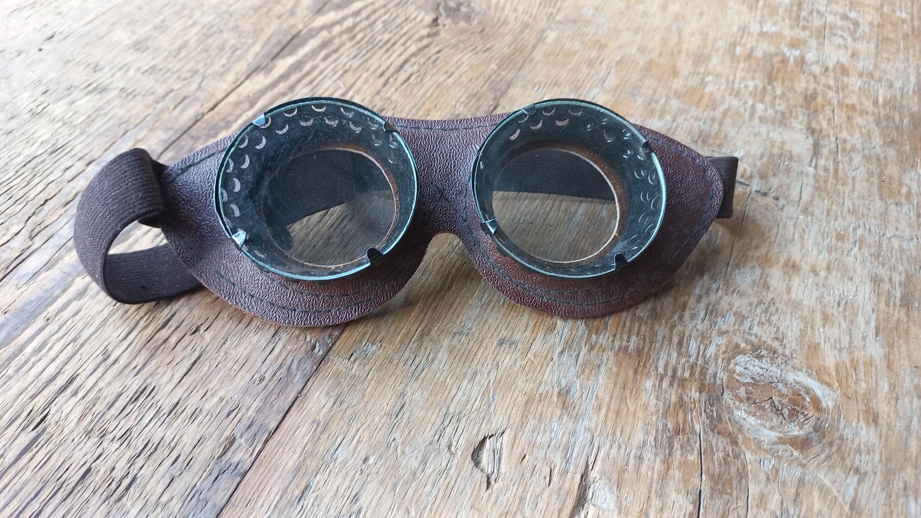 1980s Vintage Soviet Safety Glasses Unused Industrial Metal Rim Safety ...