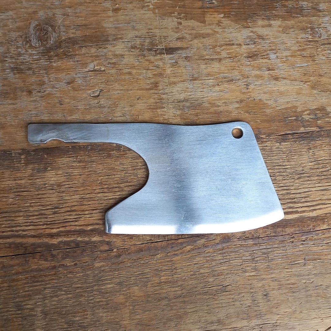 Soviet Meat Cleaver Blade Restored Kitchen Hatchet Blade Vintage ...