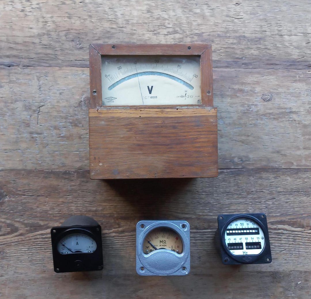 Rare Vintage Soviet Tester Electrical Measuring Combination Instrument ...