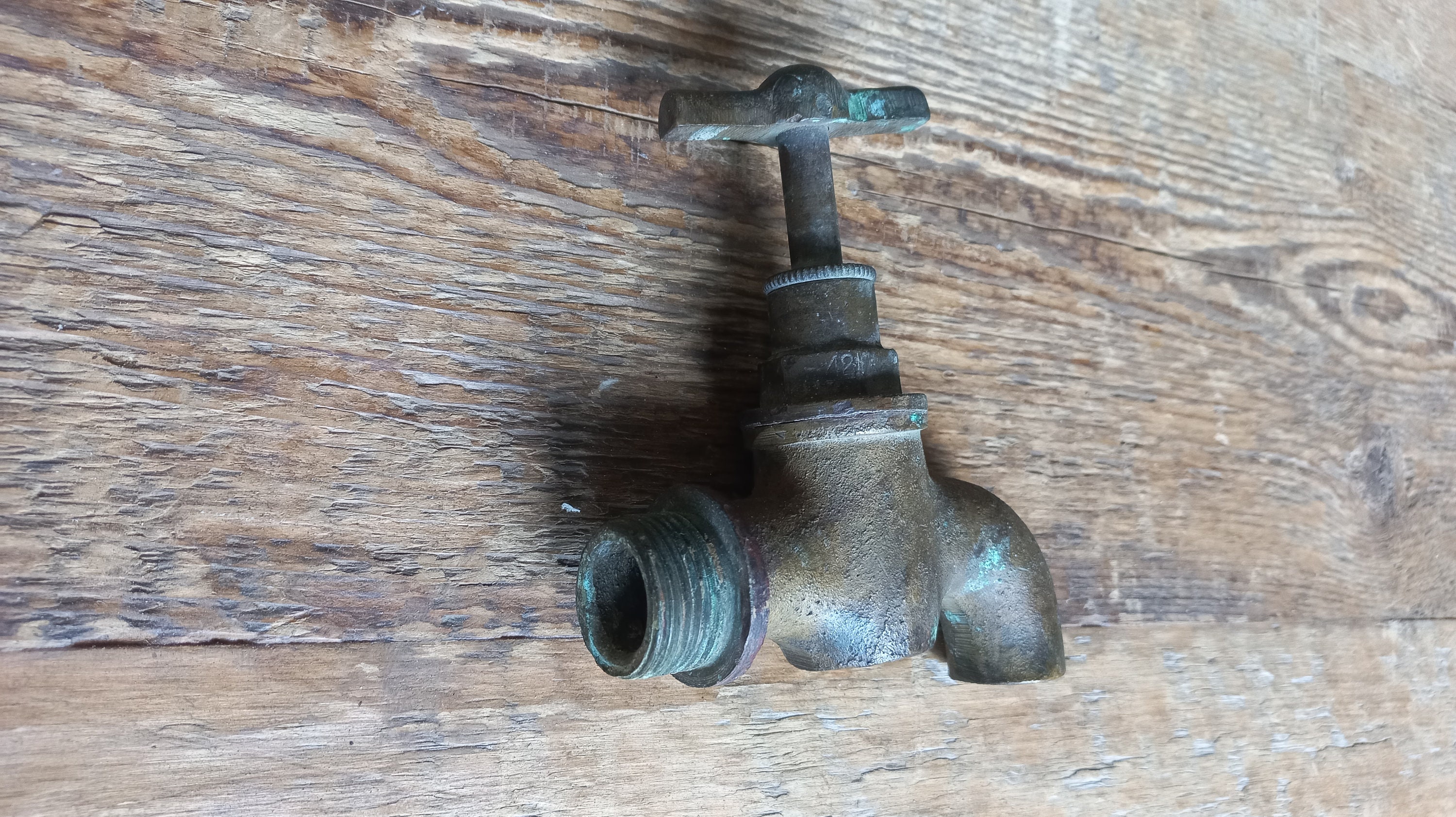 Vintage Bronze Water Tap I Old Spigot, Water Faucet, Rustic Farmhouse ...