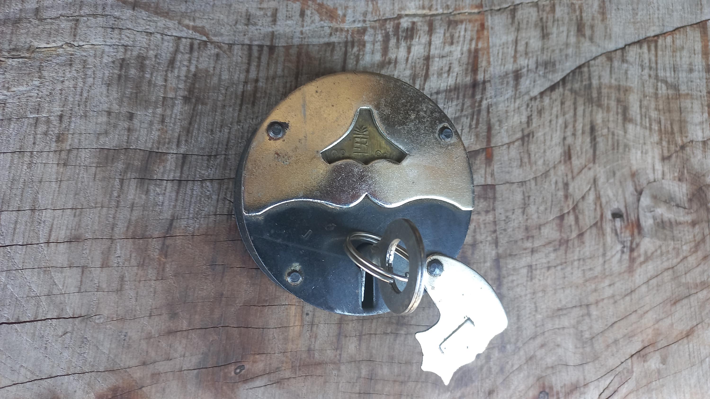 Antique Vintage Door Lock and Key, Old Iron Door Lock, Cast Iron ...