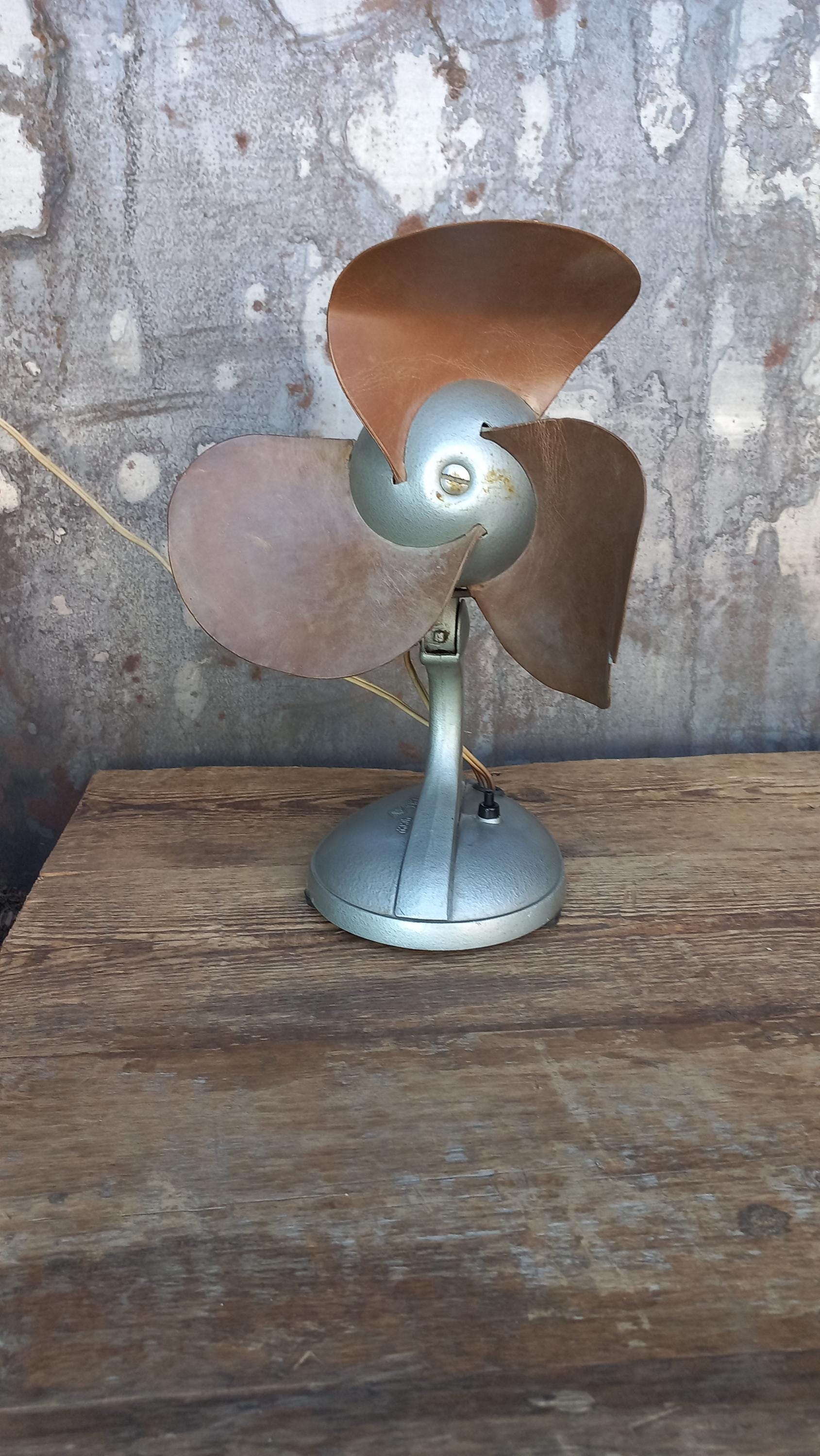 60s Vintage Soviet Ventilator Vintage Stand Fan Soviet Industrial Metal ...