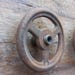 Vintage Rusty Cast Iron Flywheel: Steampunk Industrial Decor (6 Inch ...