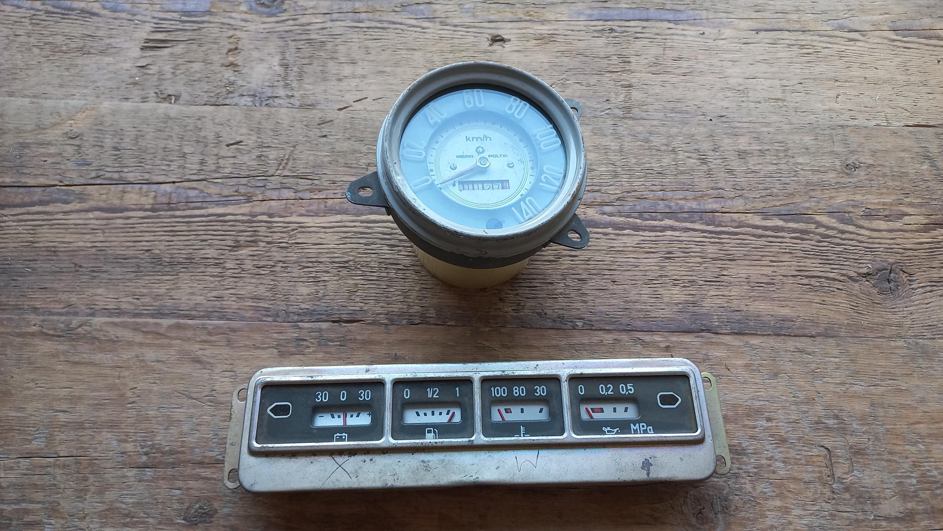 Retro Soviet Car Speedometer & Dashboard - Steampunk Decor - Etsy