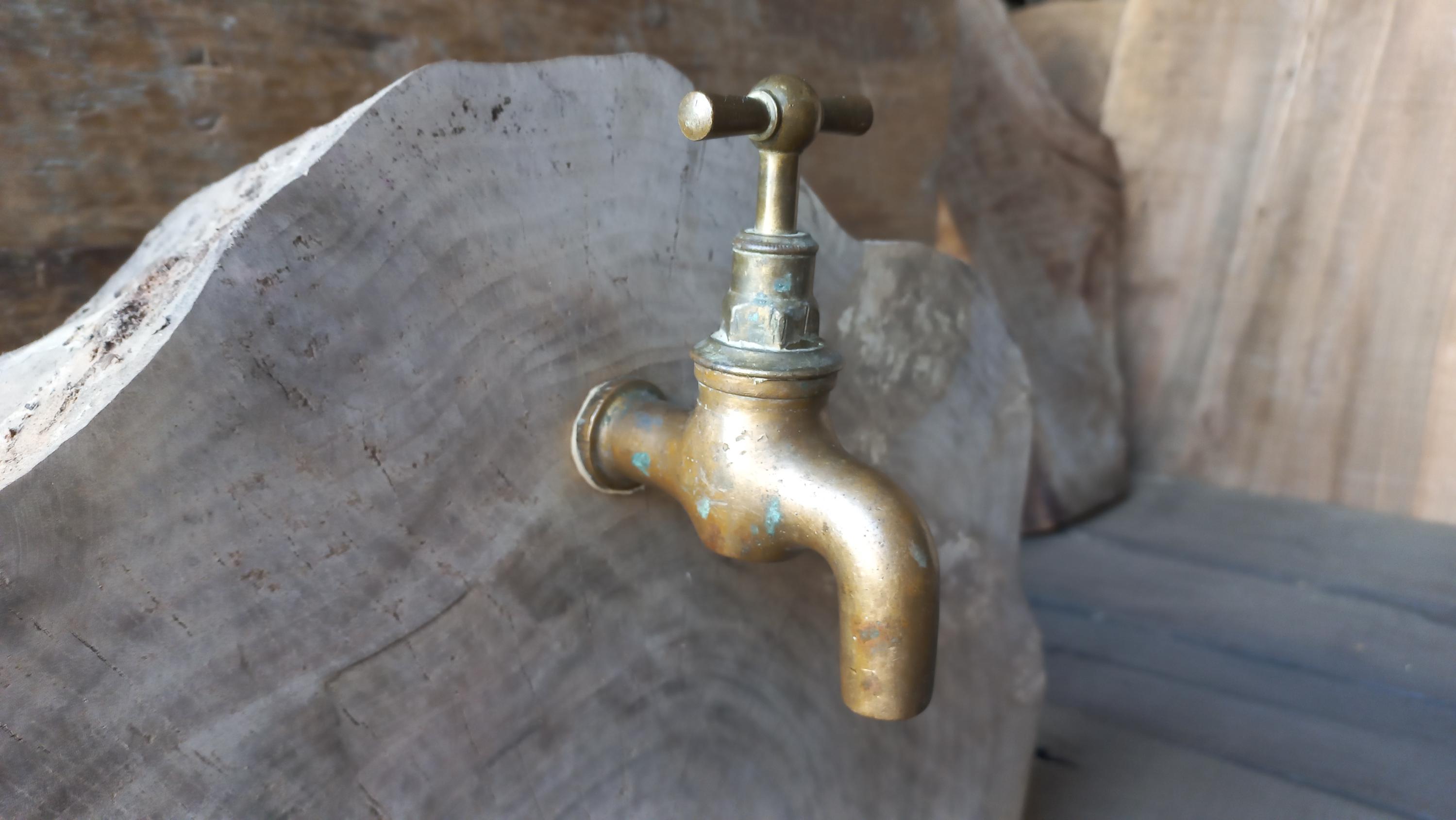 Vintage Bronze Water Tap Old Spigot Antique Water Faucet Salvaged Tap ...