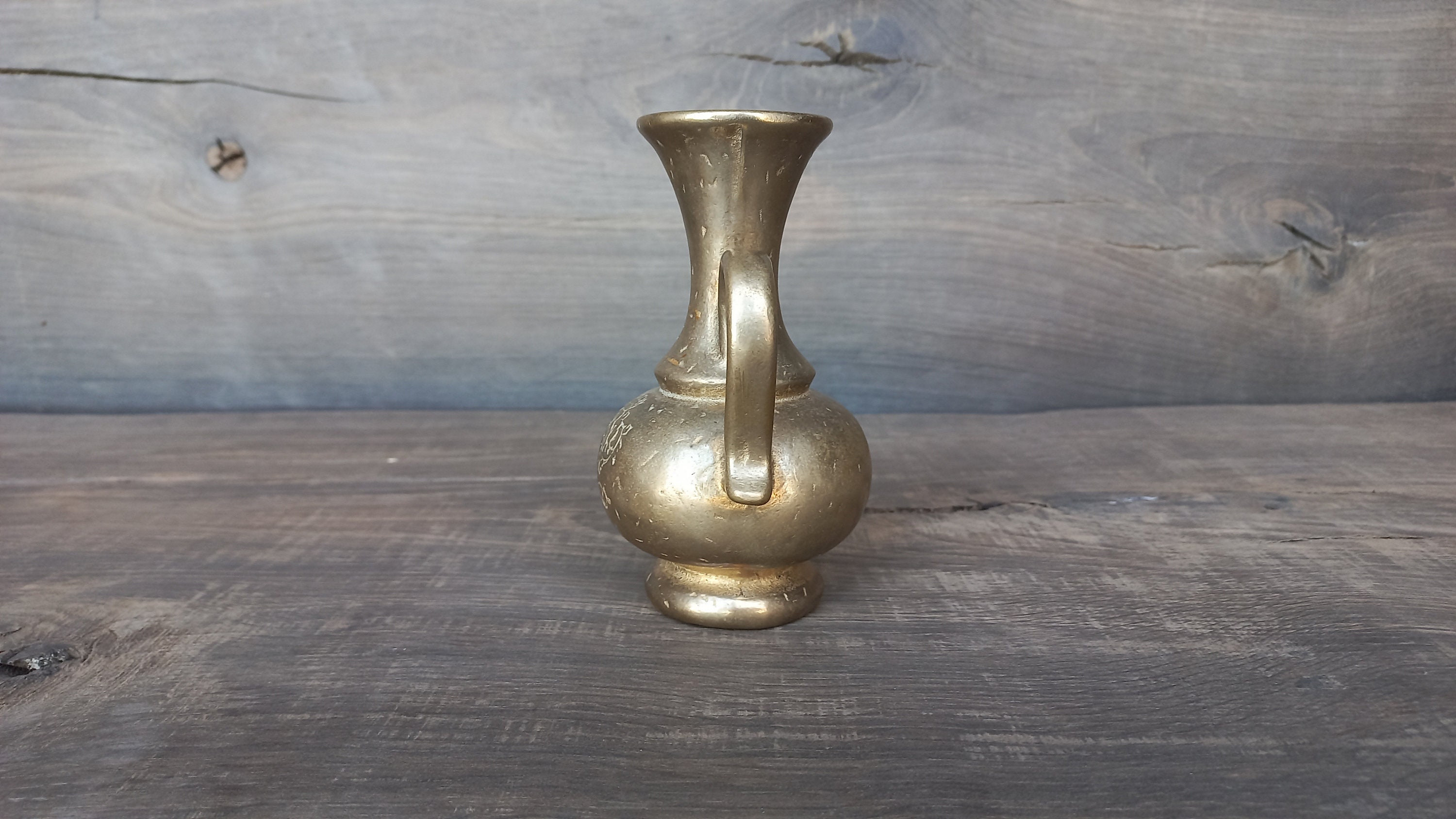 Antique Collectible Small Bronze Jar, Antique Solid Bronze Jar, Vintage ...