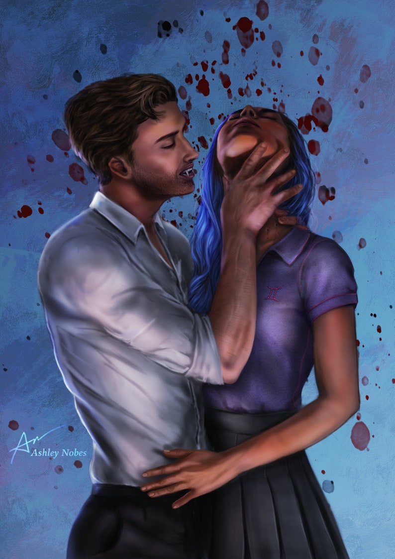 Zodiac Academy Couples Art Print Bundle Officially Licensed - Etsy