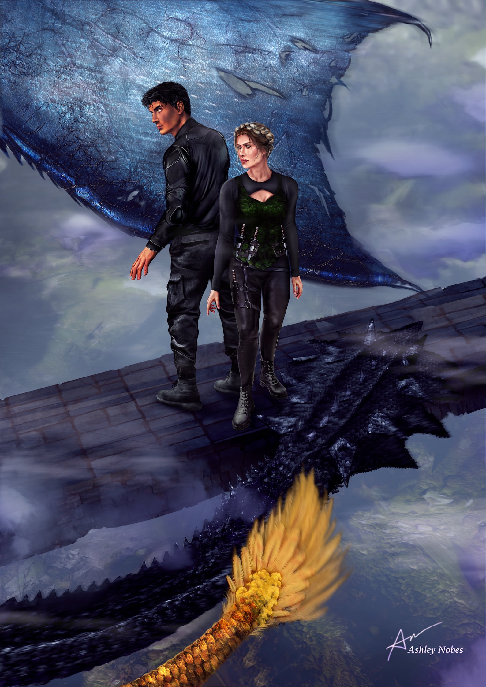 Fourth Wing Parapet Officially Licensed Art Print - Etsy