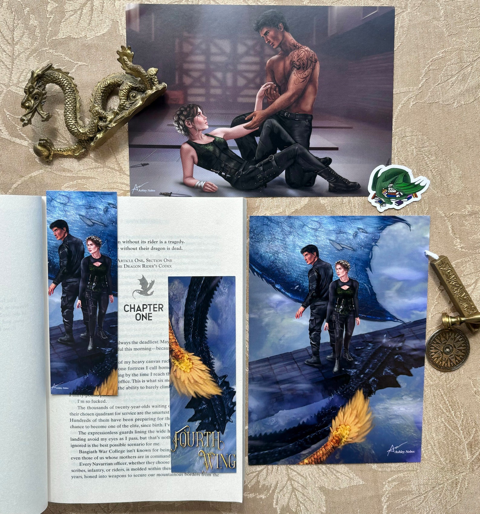 Fourth Wing Parapet Officially Licensed Art Print - Etsy