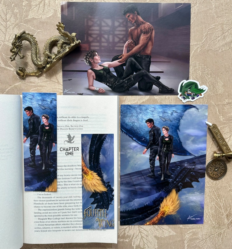 Fourth Wing Parapet Officially Licensed Art Print - Etsy