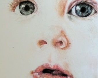 Close up Drawing | Etsy