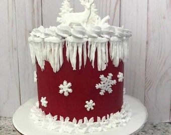 Fake Christmas Cake | Etsy