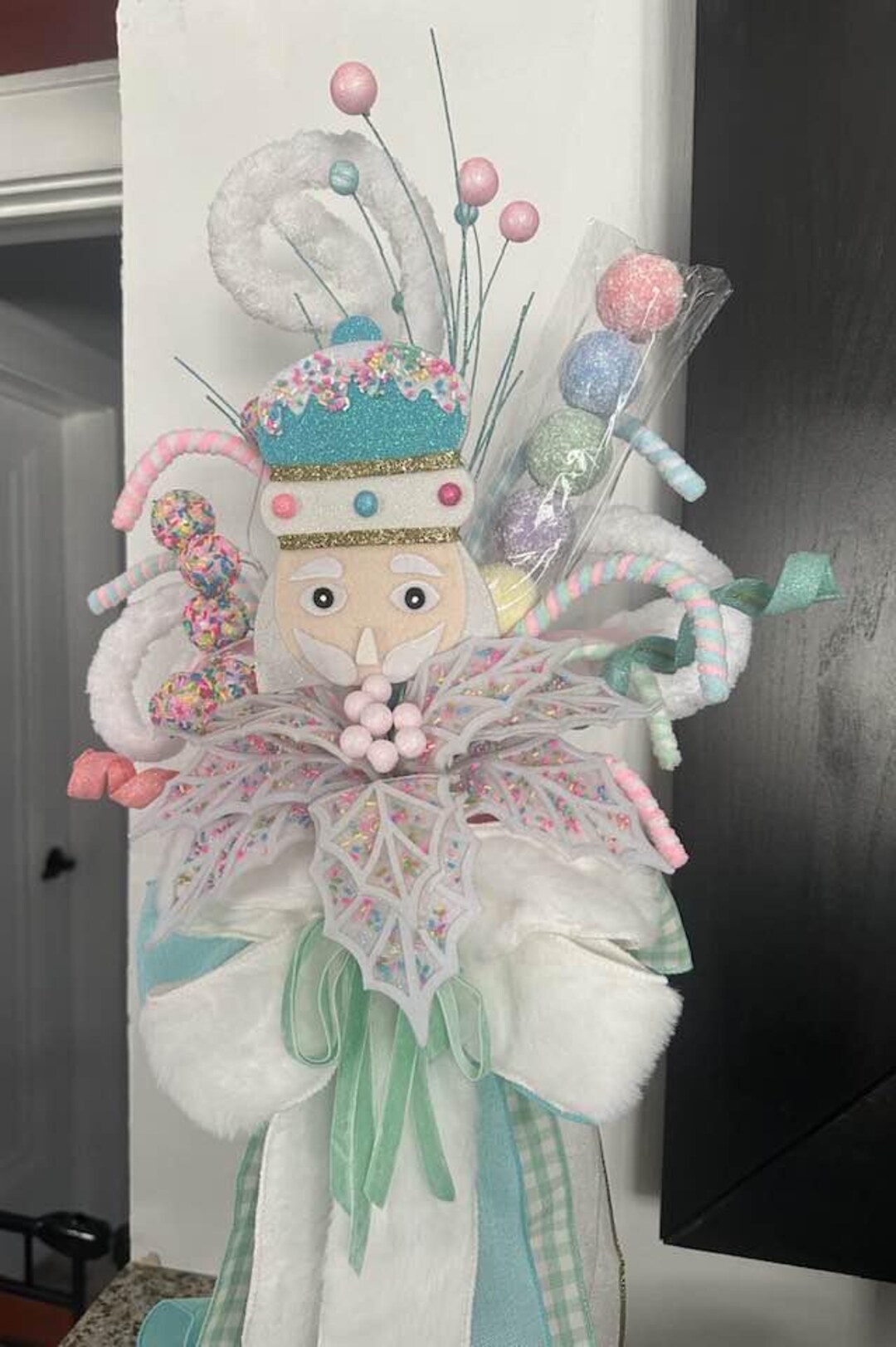 Sweet Nutcracker Christmas Tree Topper. - Etsy