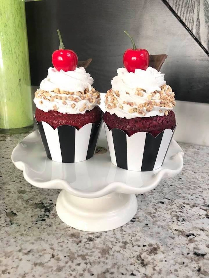 Faux Red Velvet Cup Cake. Fake Food Display. Red Velvet - Etsy