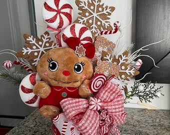 Gingerbread Centerpiece - Etsy