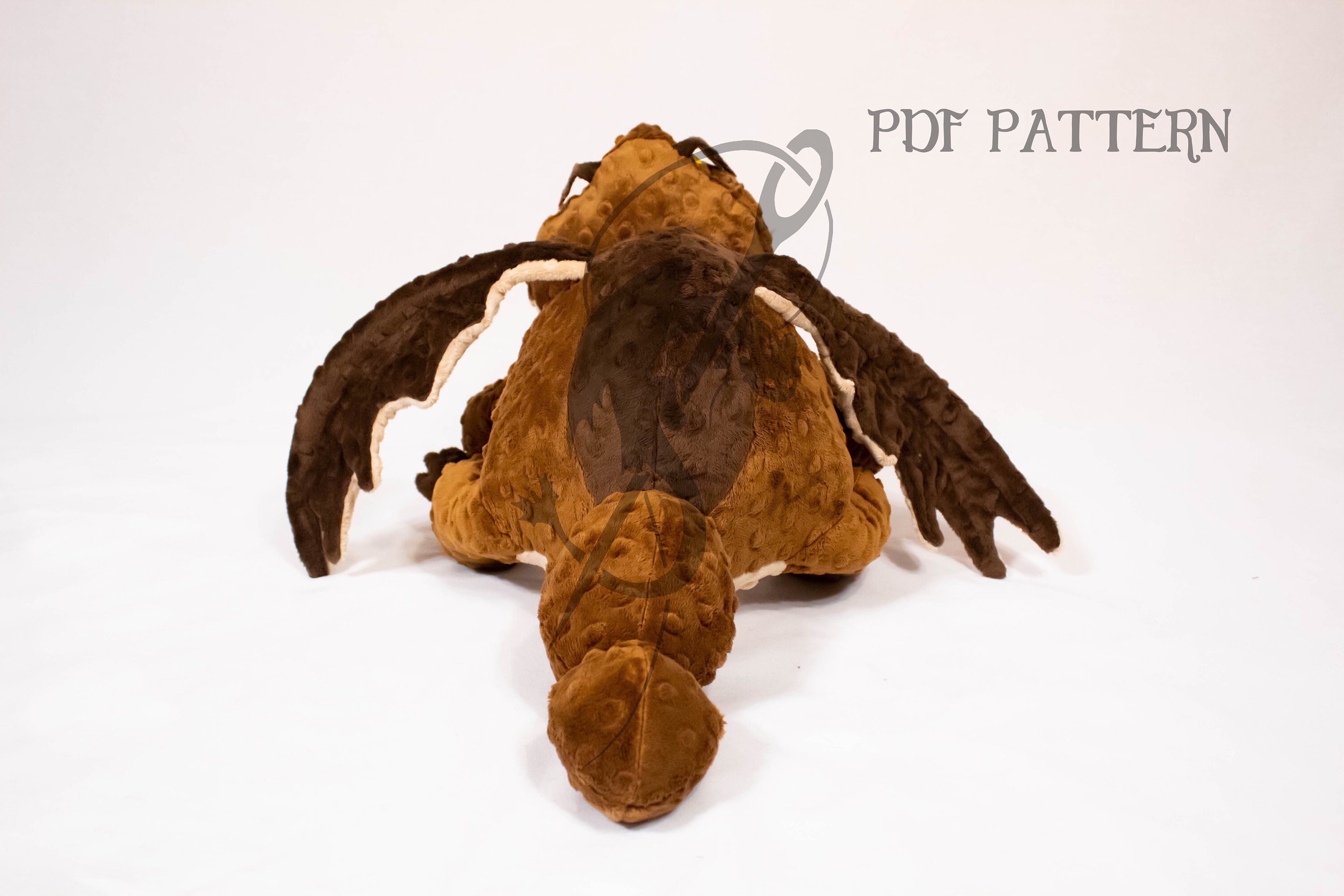 Dragon Plush Sewing Pattern PDF Meatlug Gronckle How to | Etsy Australia