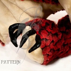 Dragon Plush Sewing Pattern PDF Hookfang Monstrous Nightmare - Etsy Canada