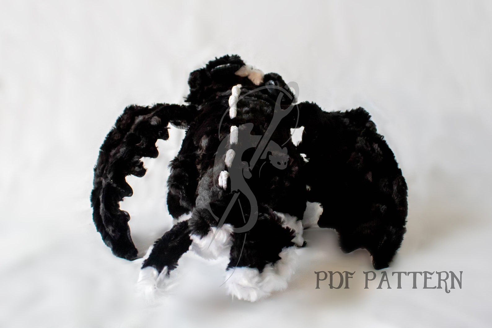 Dragon Plush Sewing Pattern PDF Night Light Ruffrunner - Etsy Australia