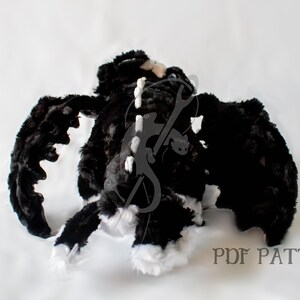 Sewing Pattern PDF Dragon Plush - Night Light Ruffrunner - How to Train ...