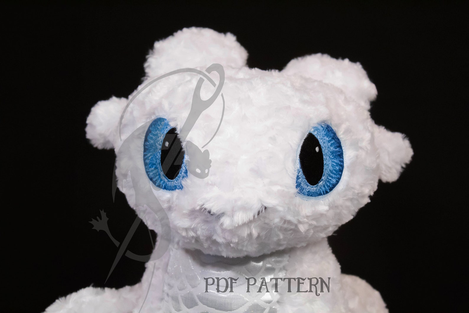 Dragon Plush Sewing Pattern PDF Luna Light Fury How to - Etsy UK