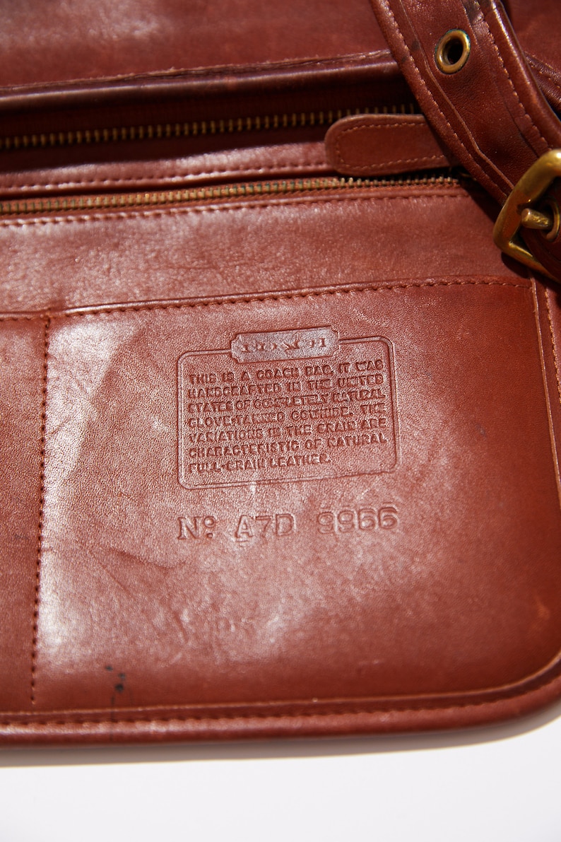 Tan Vintage Coach Janice Legacy Bag 9966. Made in Late 1997 - Etsy