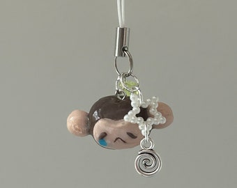 Handmade Clay Star Keychain Phone Charm Accessory - Etsy