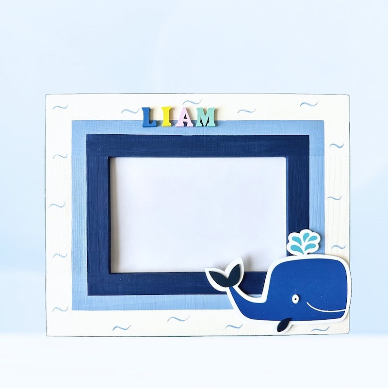 Whale Picture Frame - Etsy