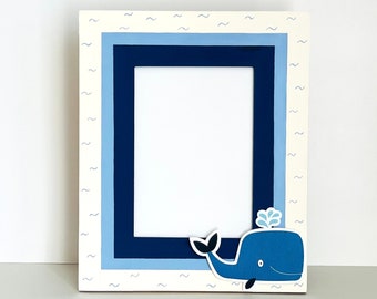 Blue Whale Picture Frame - Etsy