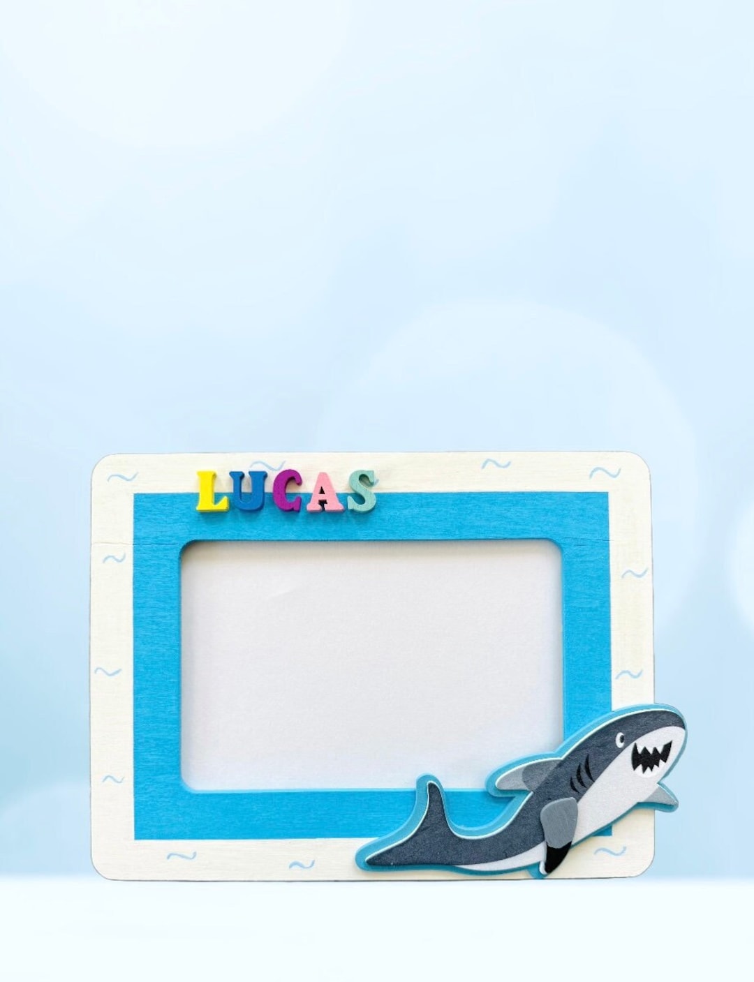 Baby Shark Picture Frame, Personalized - Etsy
