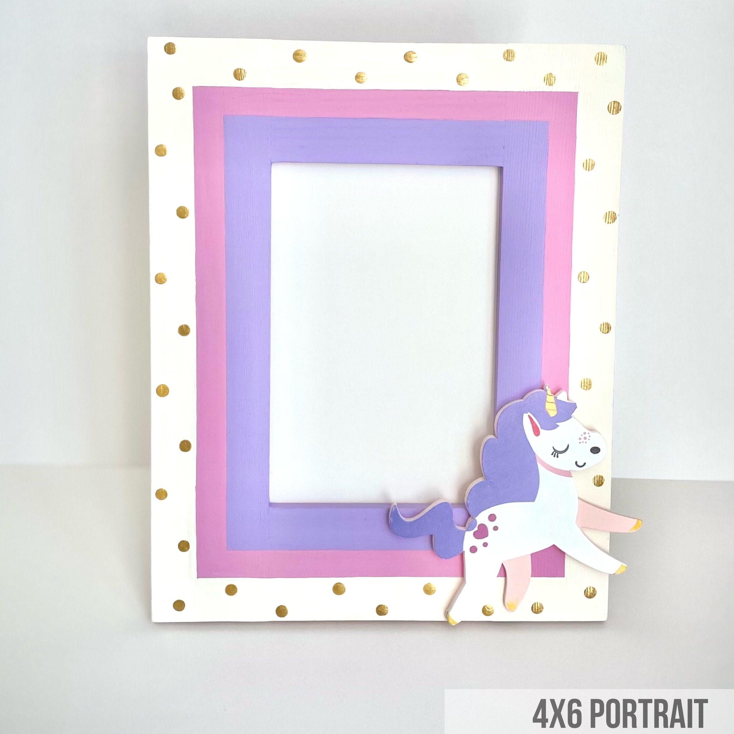 Unicorn Picture Frame - Etsy