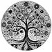 Elaborate Mosaic Tree of Life Template Pack - Etsy