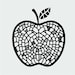 Mosaic Apple Template Pack - Etsy