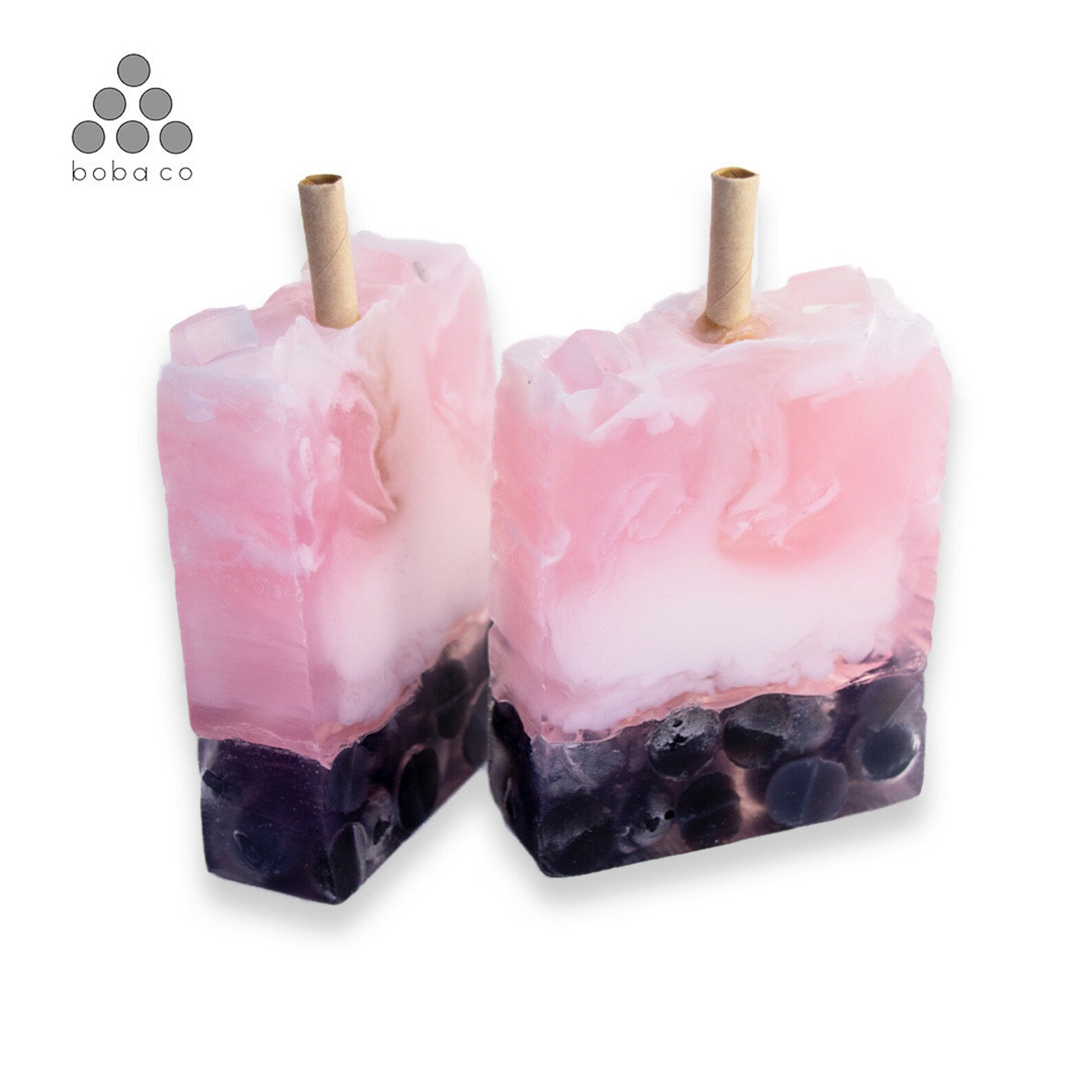 Cherry Blossom Boba Bar Handmade Soap Inspired by Bubble Tea - Etsy
