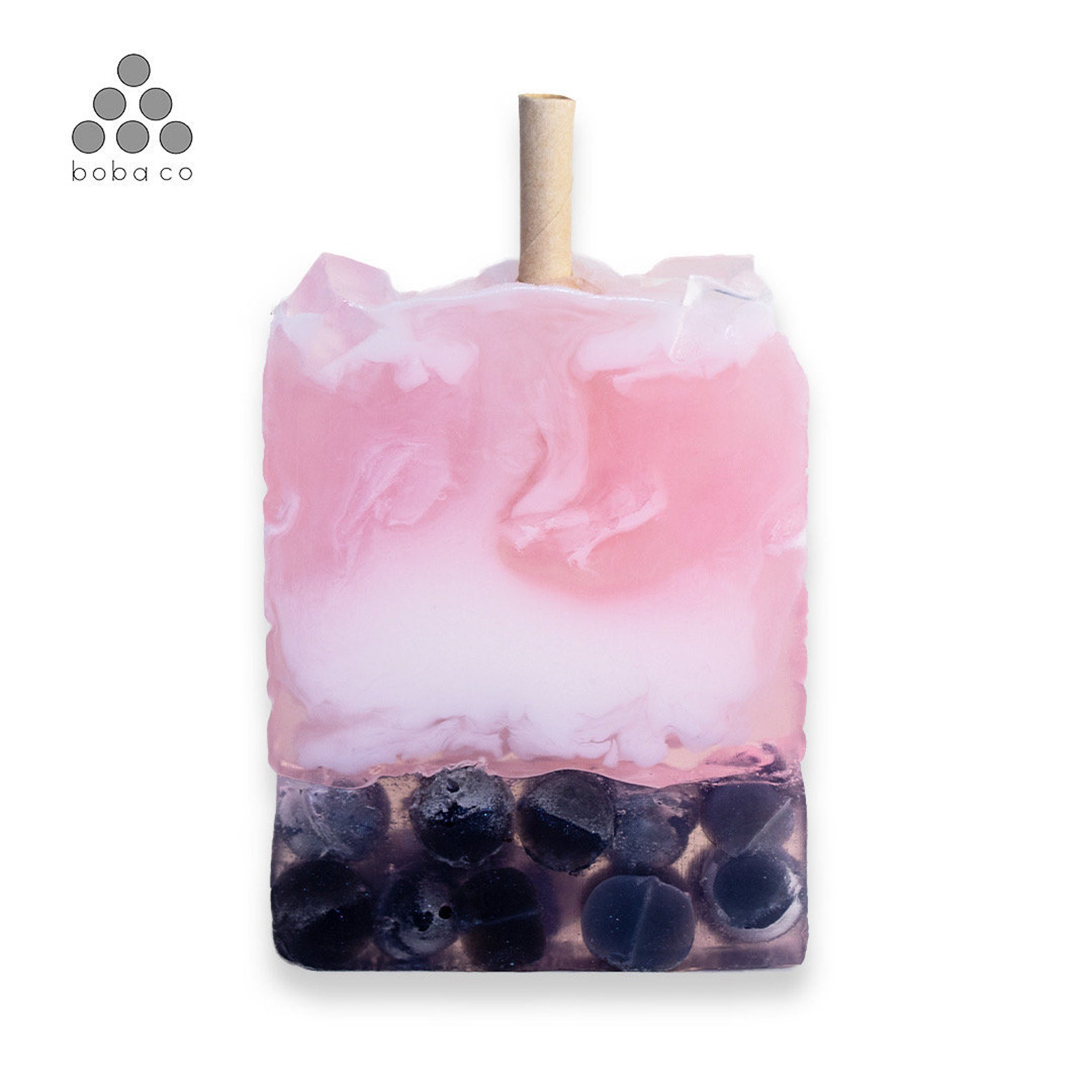 Cherry Blossom Boba Bar - Handmade Soap Inspired by Bubble Tea - Etsy ...