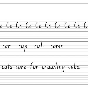 A-Z Alphabet Handwriting Practice Sheets NSW ACT Australia Foundation ...