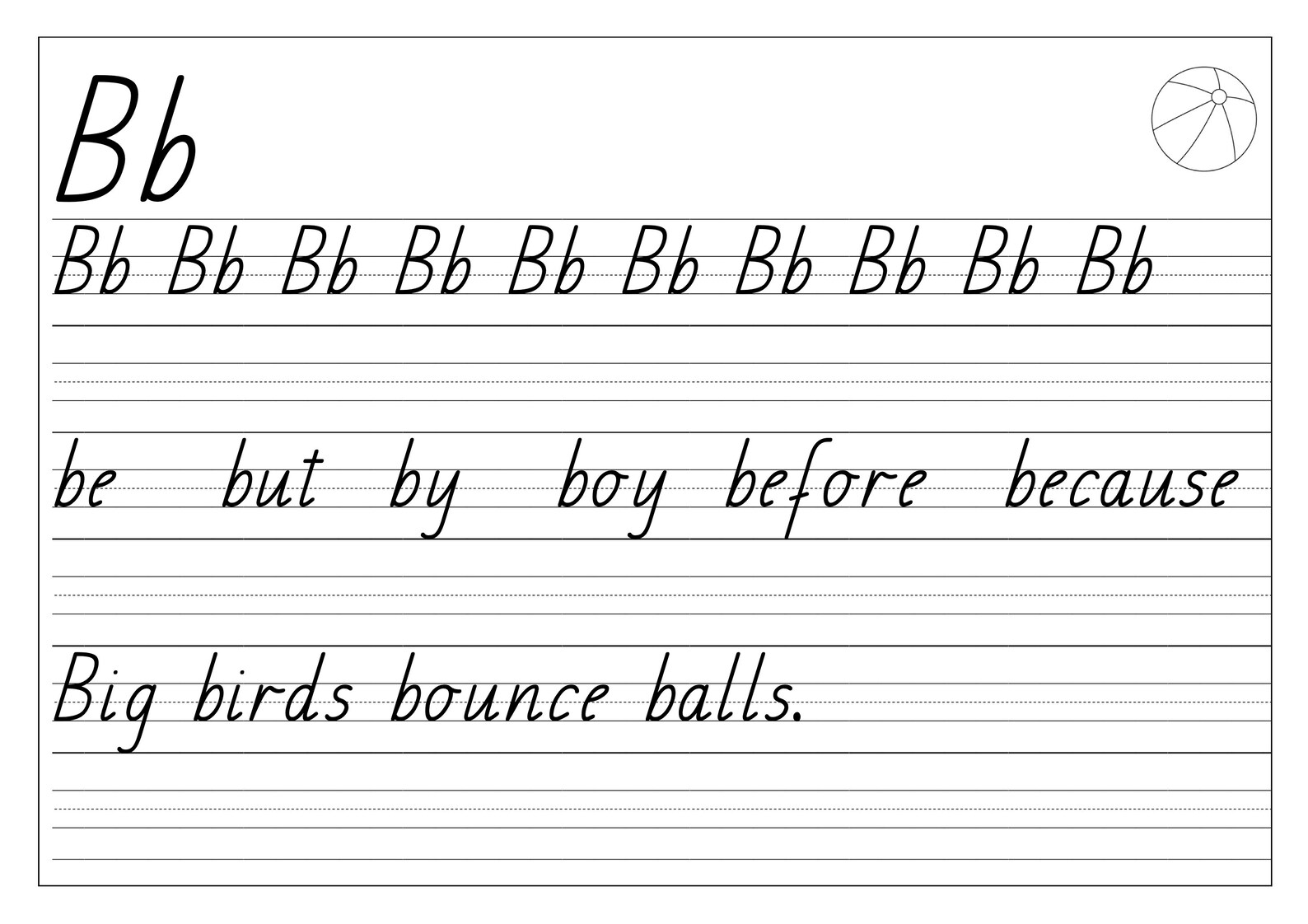 A-Z Alphabet Handwriting Practice Sheets Letter Formation South ...