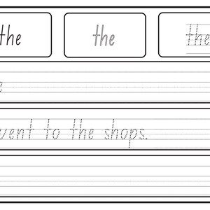 Oxford Word List 1 - 100 NSW ACT Font Writing Word Mat List Home ...