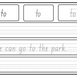 Oxford Word List 1 - 100 NSW ACT Font Writing Word Mat List Home ...