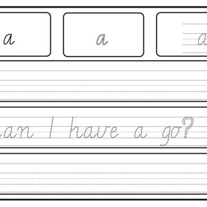 Oxford 100 High Frequency Words Handwriting Worksheets List VIC WA NT ...