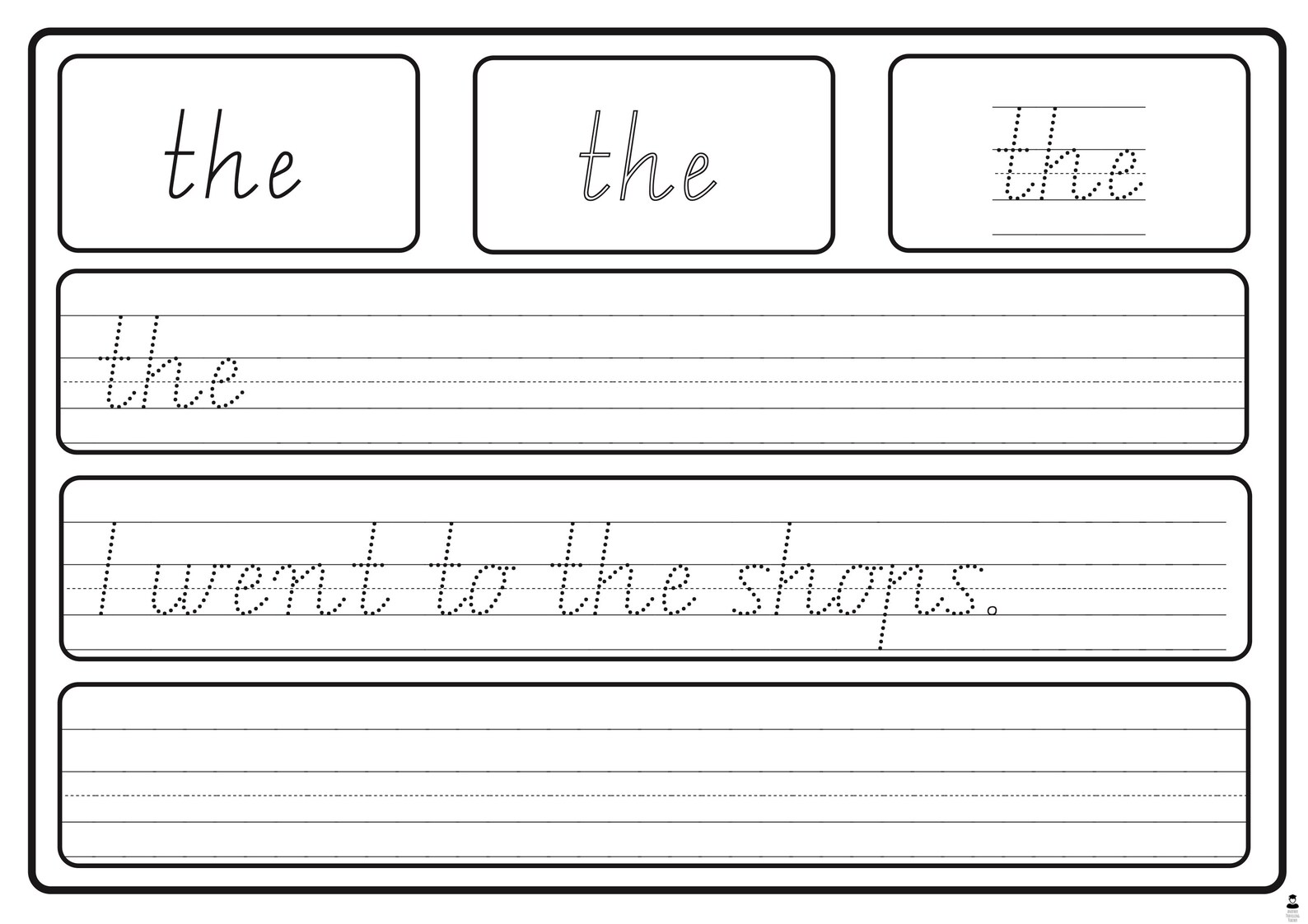 Oxford 100 High Frequency Words Handwriting Worksheets List VIC WA NT ...