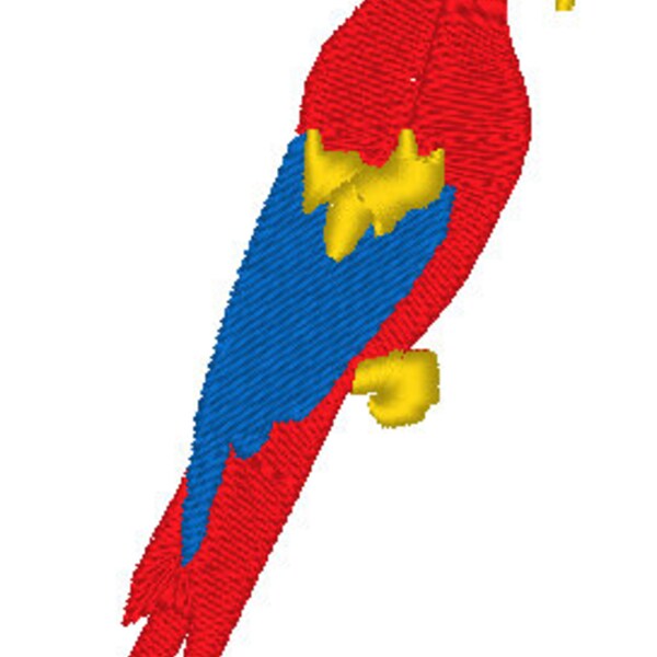 Parrot Embroidery - Etsy