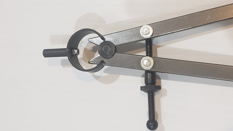 ZLKSKER 8-inch Lockable & Adjustable Spring Wing Divider/scriber, Steel ...