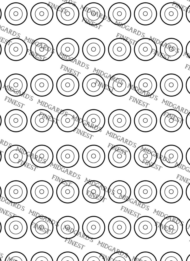 EVIL EYE Printable Template - Etsy